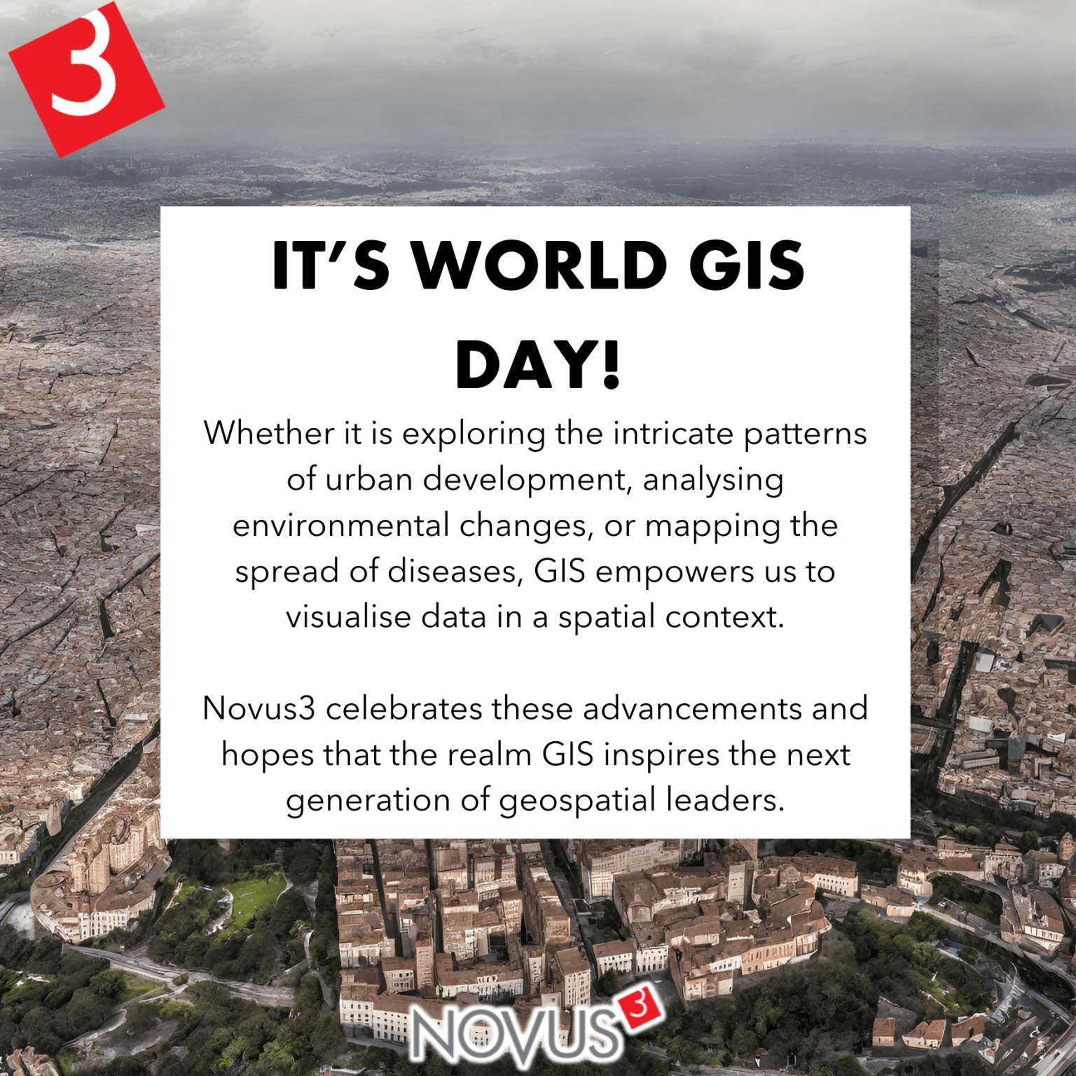 It’s World GIS Day! – Novus3