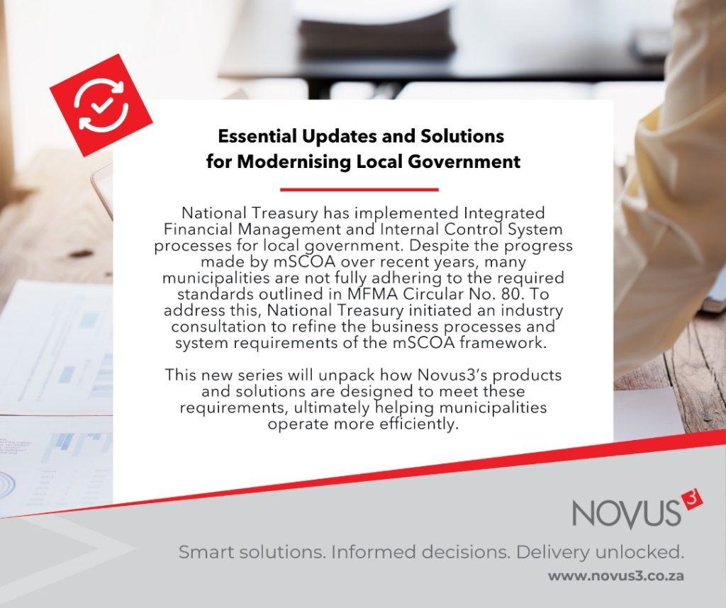 Essential Updates and Solutions for Modernising Local Government – Novus3